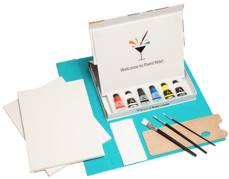 The Paint Night Paint Kit | PaintNite.com