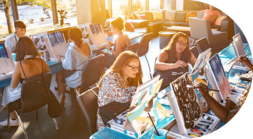 Paint Nite Events in Salt Lake City, Utah | Paint and Sip Classes