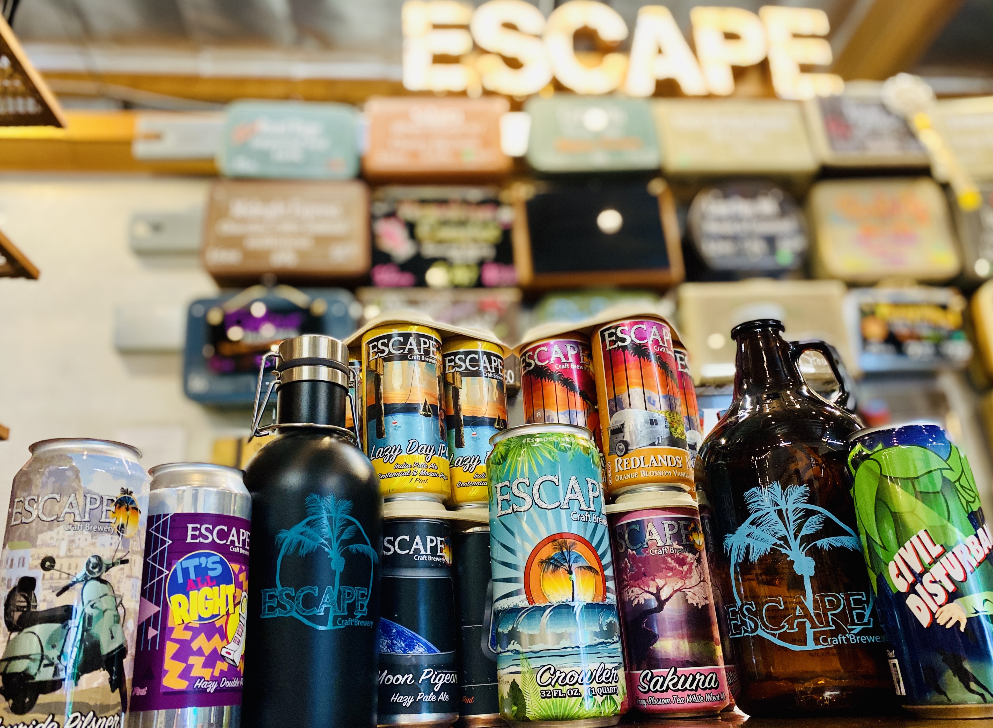 Escape Craft Brewery Downtown Oasis Redlands, CA | PaintNite.com Venue