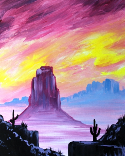 Paint Nite: The 2nd Best Canyon Painting with Ron Bean, 05/14/2020