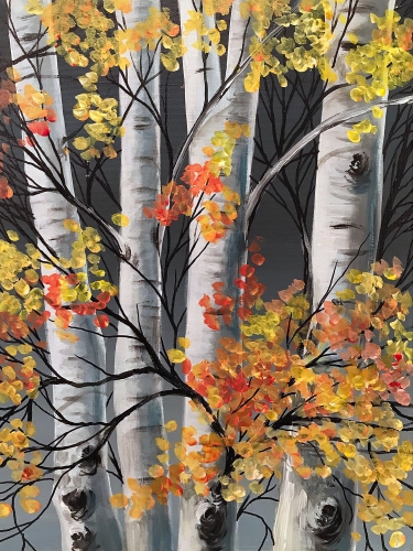 Birch Tree Autumn Tickets, Sun, Nov 9, 2025 at 5:00 PM | Paint Nite