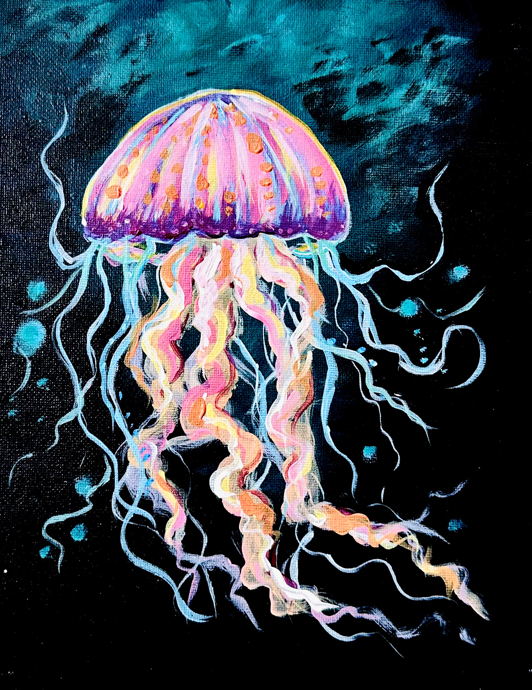 Paint Nite: Bright Jellyfish with Monique Lise Rainville, 05/13/2025