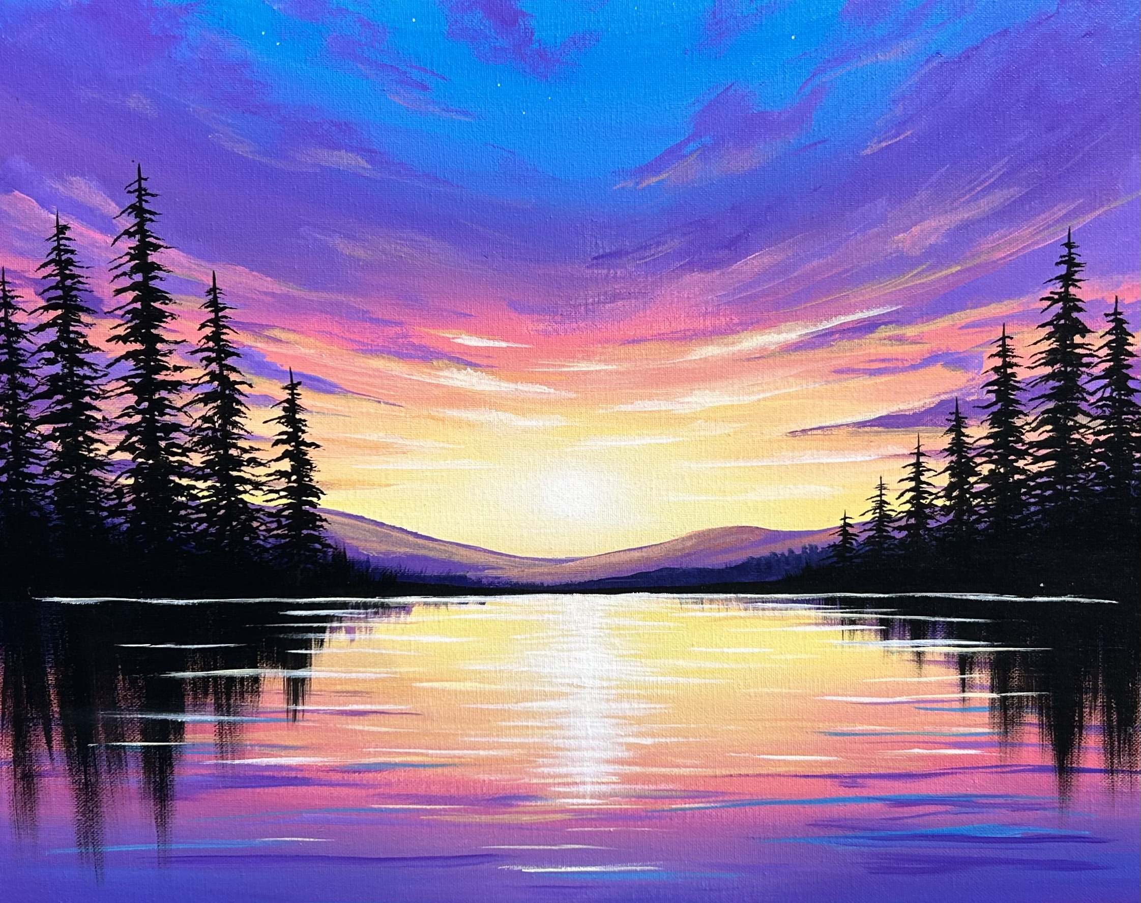 Twilight Reflections Tickets, Thu, Sep 11, 2025 at 7:00 PM | Paint Nite