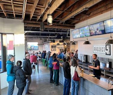 Project 9 Brewing Company Seattle, WA | PaintNite.com Venue